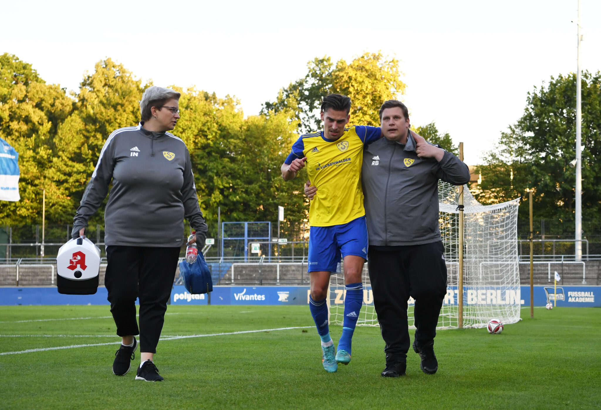 Kämpferisches Unentschieden bei der VSG - FSV 63 Luckenwalde e.V.